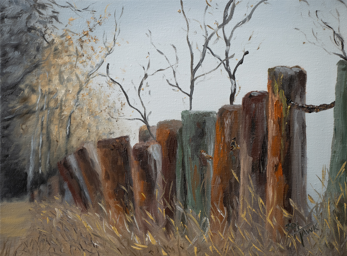 Country Walk - JD Hawk's Art Studio