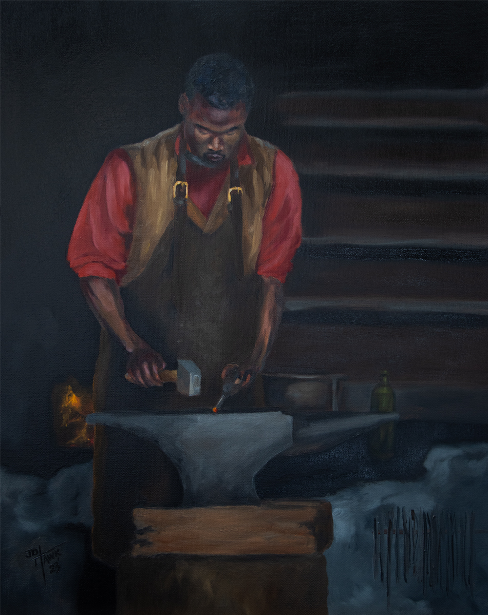 Blacksmith - JD Hawk's Art Studio